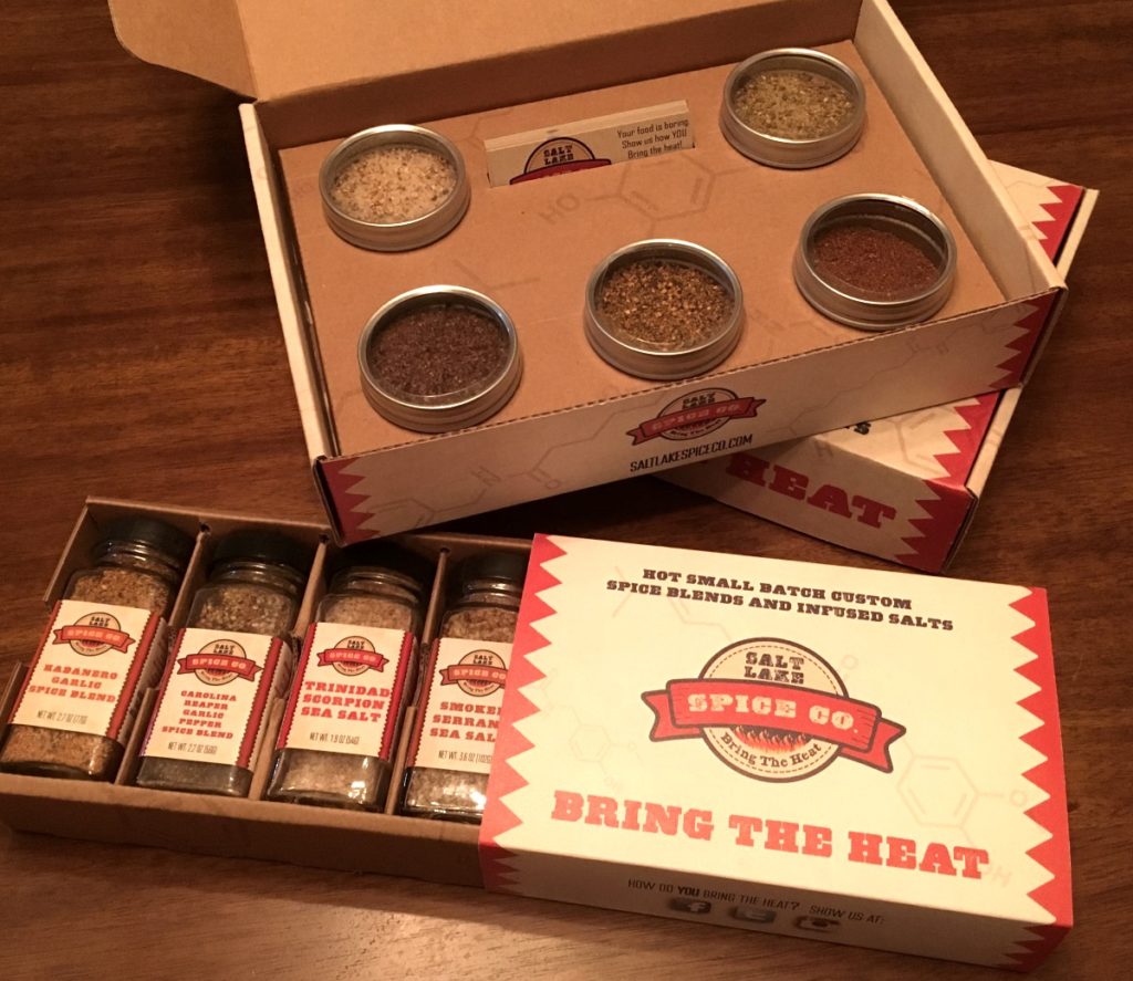 Gift box sample sets are SO CLOSE!! | Tonguespank Spice Company ...